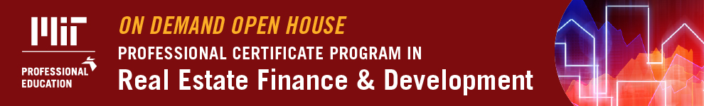 Real Estate Finance: Fundamentals | Professional Education